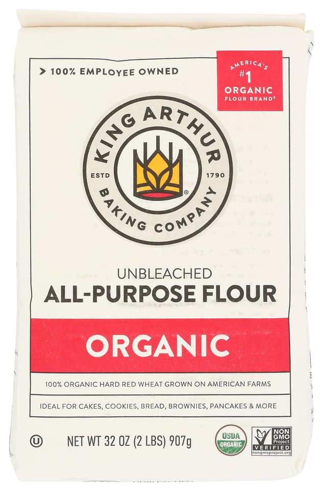 Organic All Purpose Flour, Premium Baking Flour for Bread, Pizza Dough ...