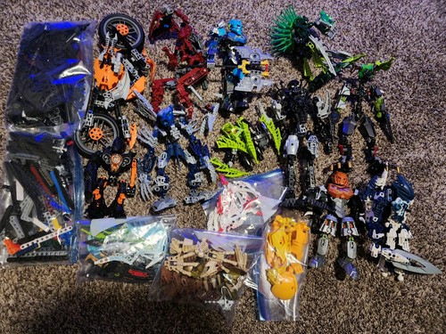 Lego Bionicle Lot Miscellaneous Custom Sets And Pieces | eBay