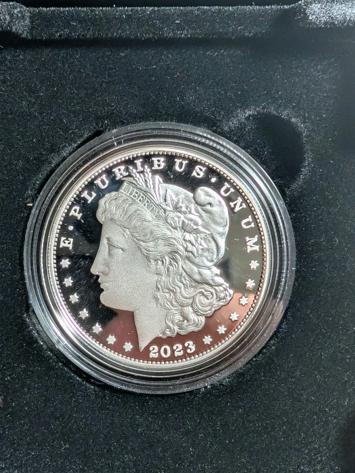 2023 S Morgan Silver Dollar Proof Coin With Original Box & COA! | eBay
