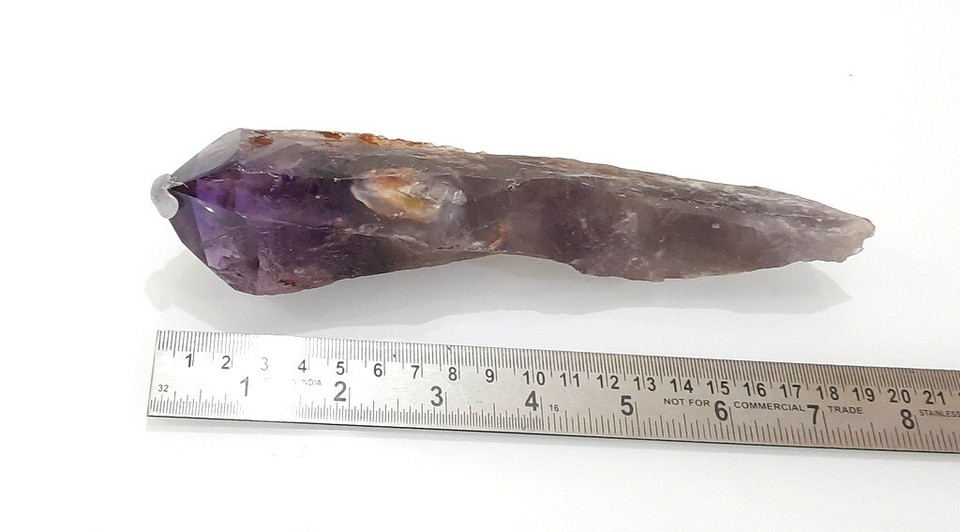 HUGE AMETHYST Spear, Amethyst Crystal point, Bahia Amethyst Large Root ...