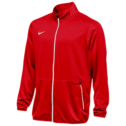 NEW MEN’S NIKE TEAM DRI-FIT RIVALRY FULL-ZIP JACKET! IN SCARLET RED ...