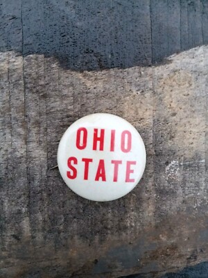 Antique 1950's Football Ohio State University Pinback Button | eBay