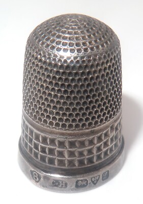 Thimbles - Sterling Silver Thimble Hallmarks
