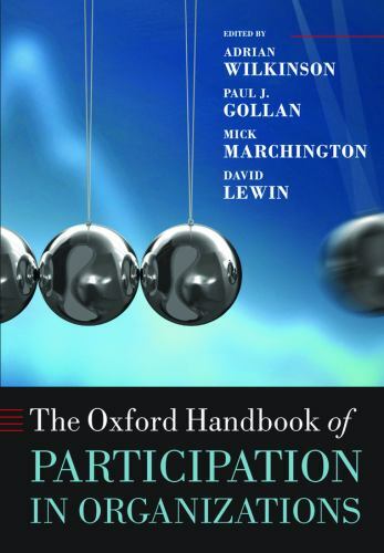 Oxford Handbooks Ser.: The Oxford Handbook of Participation in ...