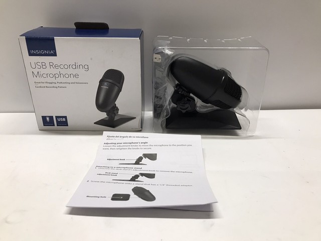 Insignia USB Recording Microphone Ns-cbm19 - for sale online | eBay