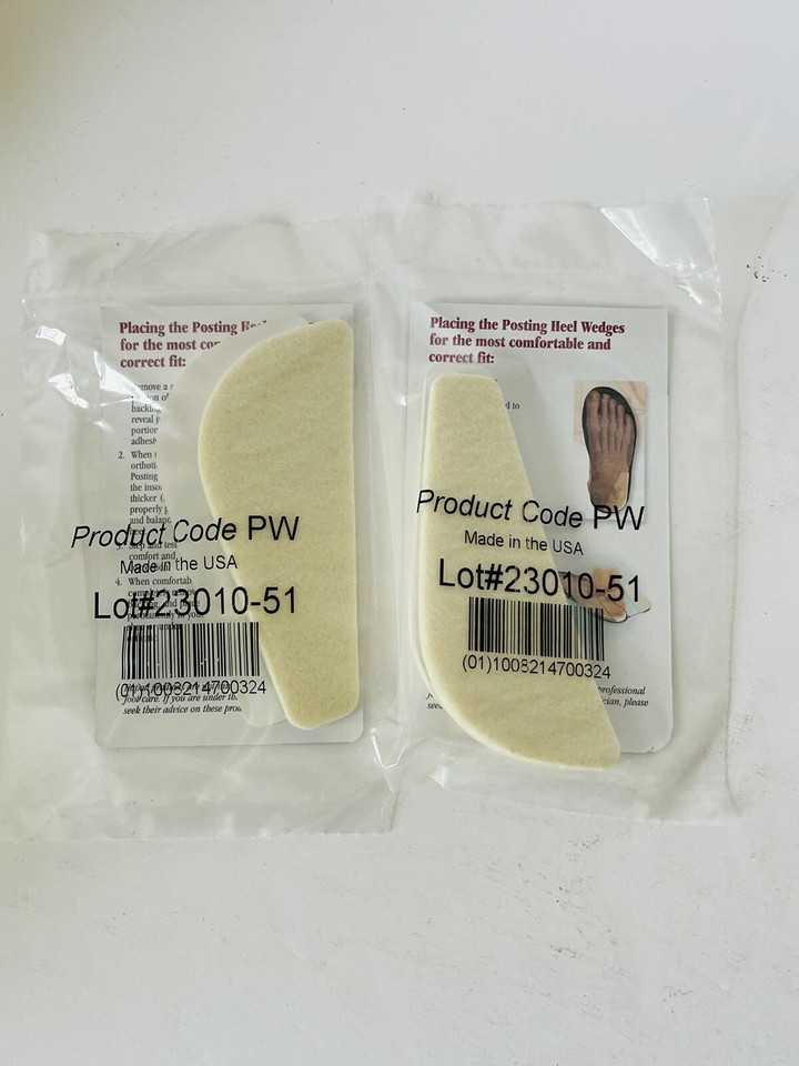 2 X Hapad Posting Heel Wedges | eBay