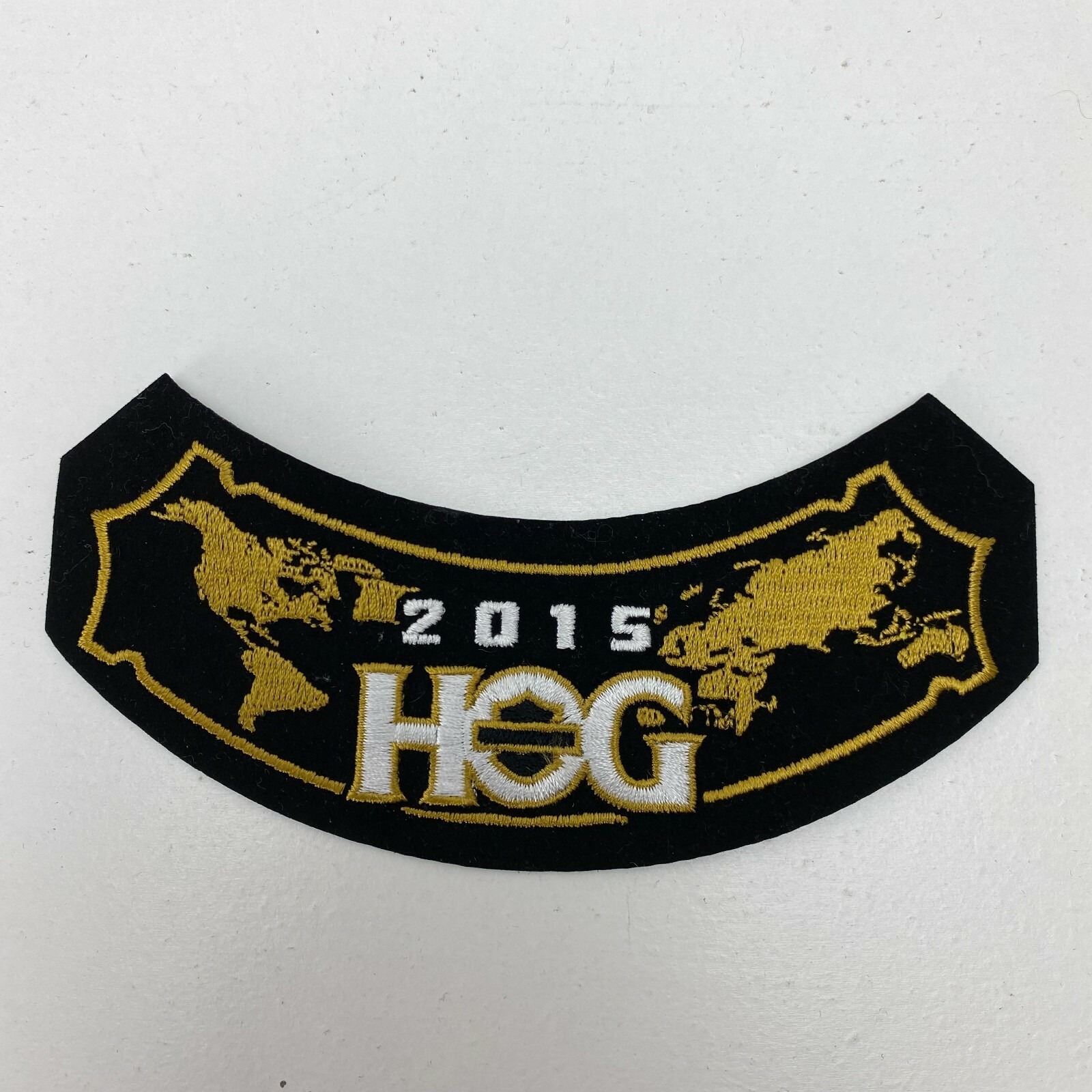 Harley Owners Group HOG Harley Davidson Year Rocker Patch HD H.O.G. | eBay