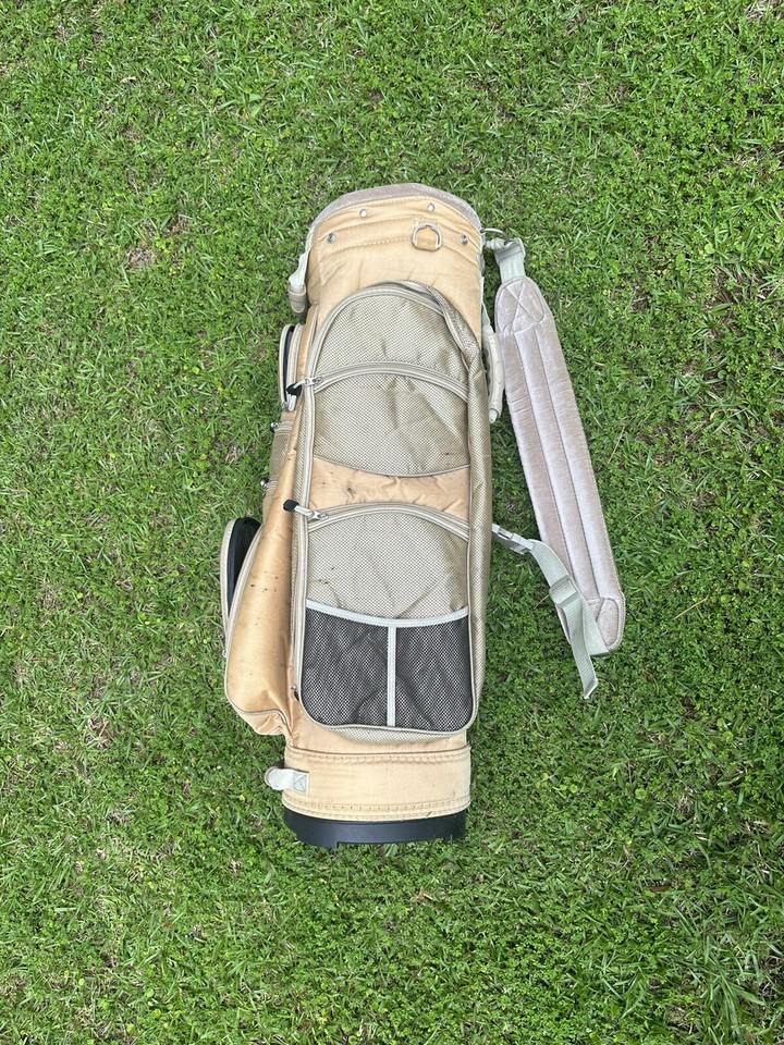 Knight Golf Bag: Gold and in good condition. | eBay