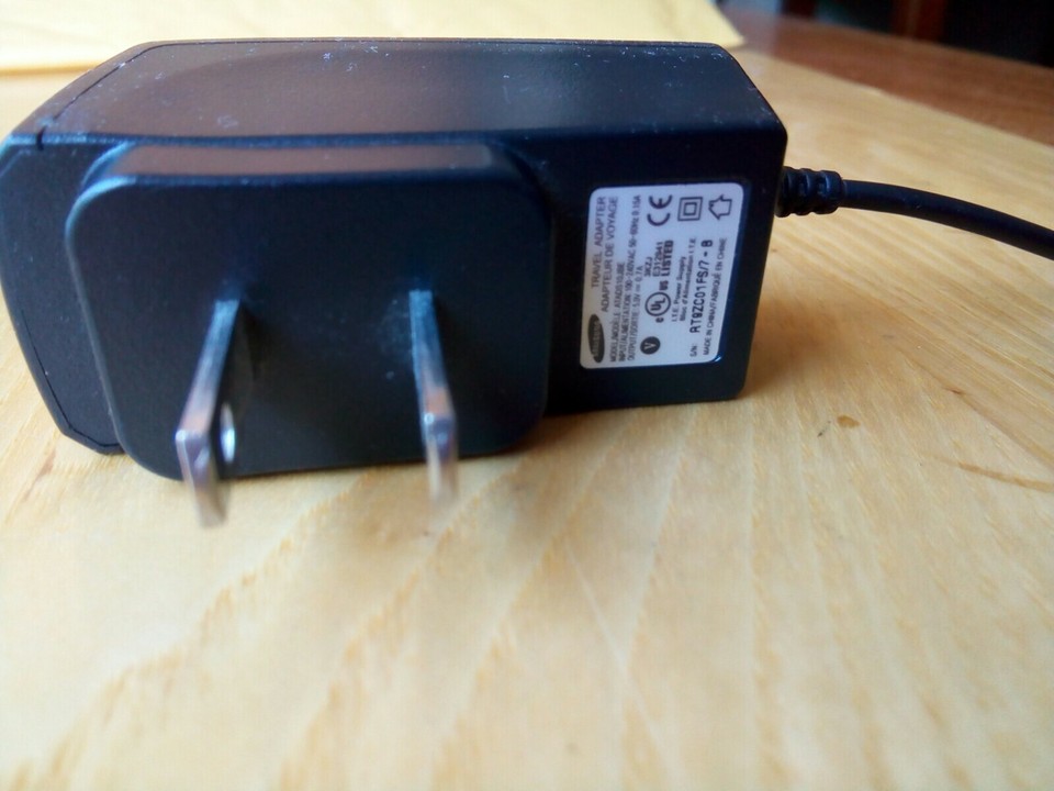 Samsung Cell Phone ATADS10JBE Travel AC Adapter Wall Battery Charger ...