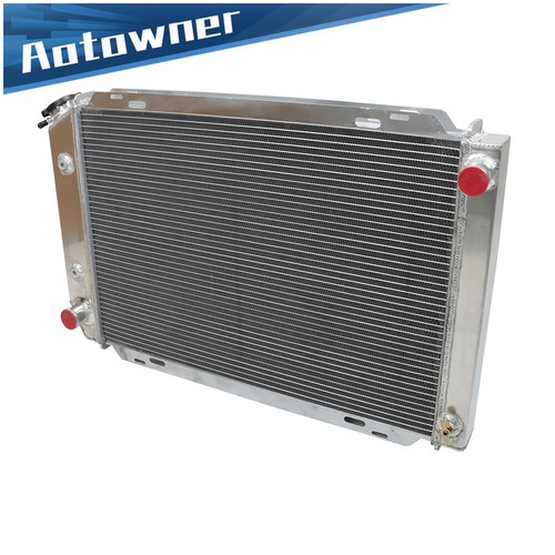 Fit For Ford Mustang 1979-1993 GT/LX V6/V8 3 Row Full Aluminum Racing ...