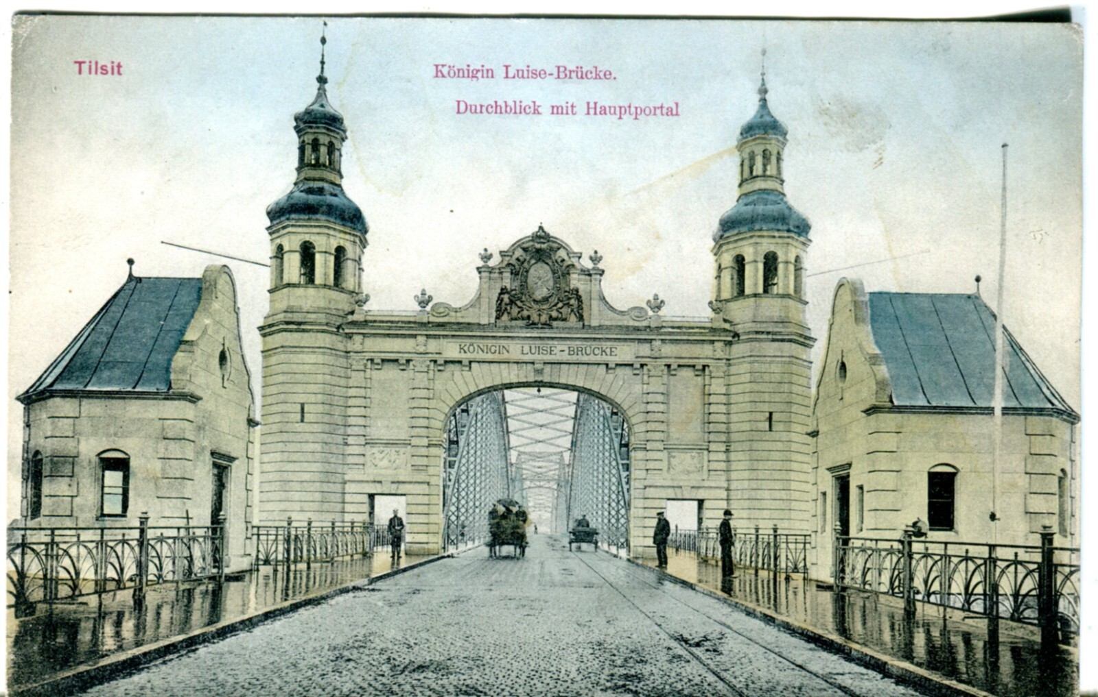 Russia Germany Tilsit Sovetsk - Konigin Luise Brücke Dirchblick ...