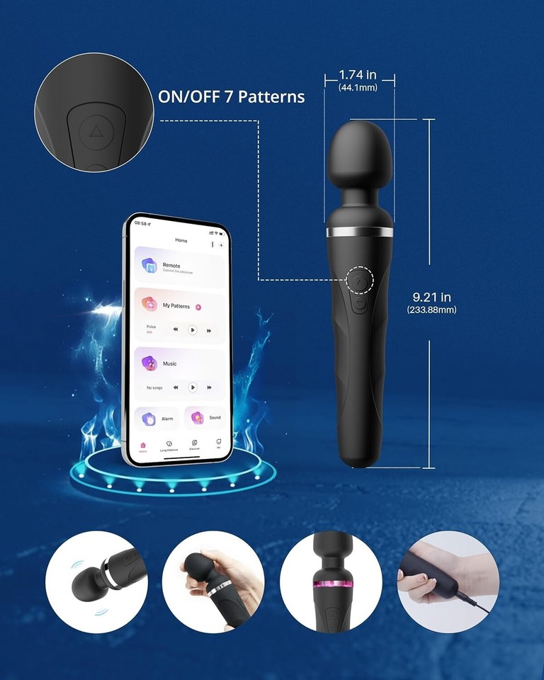 LOVENSE Domi 2 Wand Massager + LOVENSE USB Bluetooth Adapter for PC Connect | eBay