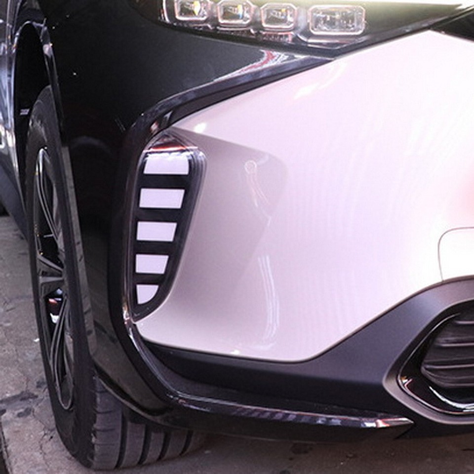 Daytime Running Lights Ice Blue DRL Streamer Yellow Turn Signals for ...