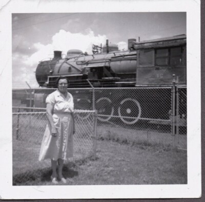 PHOTOGRAPH RAILROAD LOCOMOTIVE/TRAIN MERIDIAN MISSISSIPPI BIGBEE ...