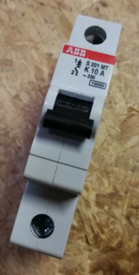 ABB S201MT Sicherungsautomat K10A Leitungsschutzschalter K10 2CDS271006R0427 | eBay.de