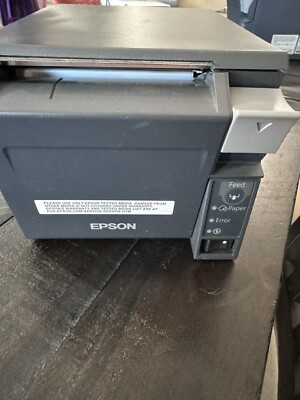 Epson TM-T70II Model M296A Thermal Receipt Printer UNTESTED Sold AS IS ...