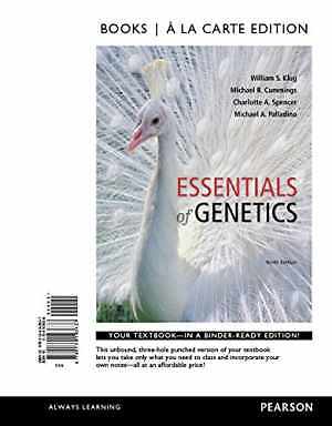 Essentials of Genetics, Books a - Loose Leaf, by Klug William S ...