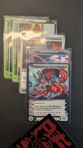 Chaotic Fire And Stone Promo Lot Of 10x Singles Pack Fresh | eBay UK