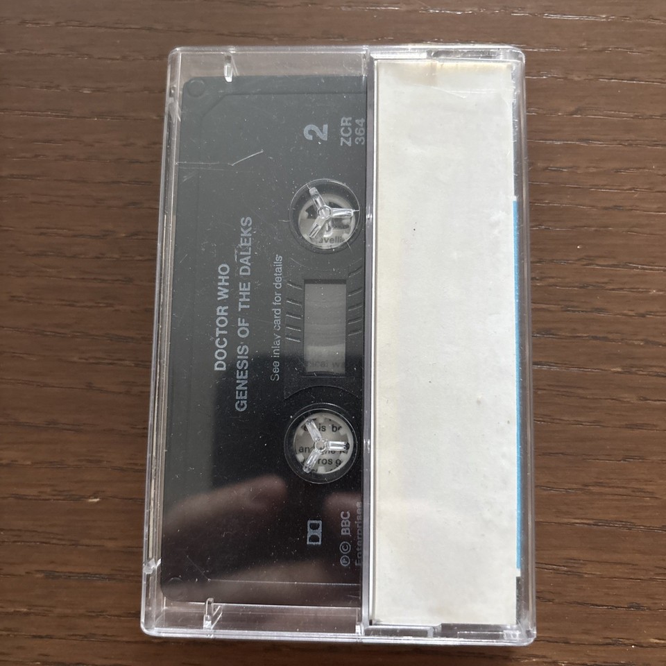 Doctor Who: Genesis of the Daleks Cassette Highly Collectable | eBay UK