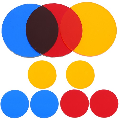 9pcs Color Filters Transparency Colored Sheet Color Filters Lights | eBay