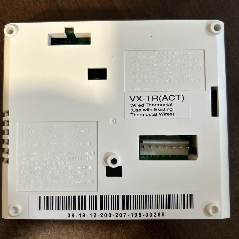 Verdant VX-TR (ACT)Wired Thermostat w/ Occupancy Sensor | eBay