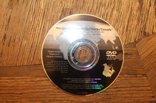 BUICK CADILLAC CHEVROLET GMC NAVIGATION Disk GM 25956691 VERSION 7.3 | eBay