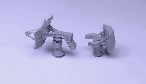 VETERAN 1/350 VTM-35027 SPN-43 AIR TRAFFIC CONTORL RADAR & SMQ-11 ...