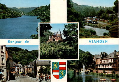 VIANDEN, Luxembourg, Gd. Duché, carle vue, LEU, LAND Postcard | eBay