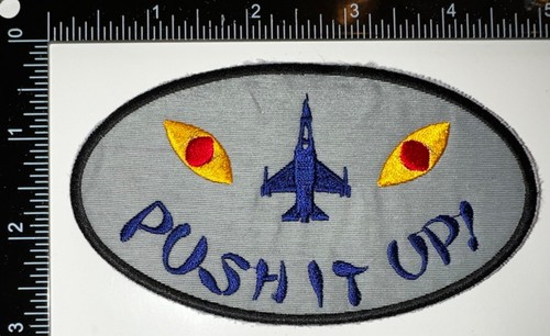 USAF 35th Fighter Squadron Push It Up ! Patch | eBay