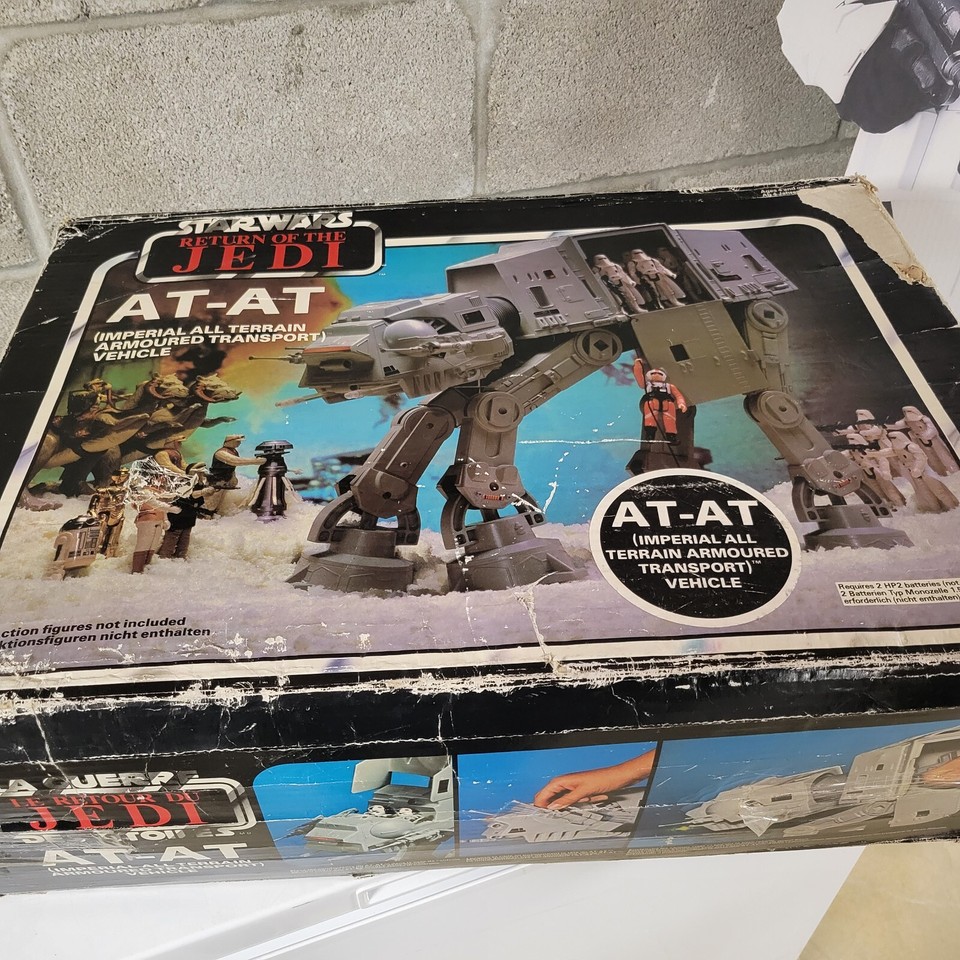 European Palitoy Kenner At-At Star Wars Complete With Box Collectable ...