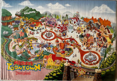 Mickey’s Toontown Opening Day Disneyland Map Poster 14x20 | eBay