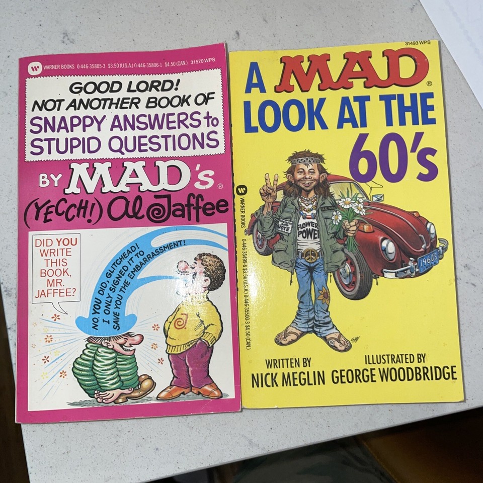 MAD Magazine Paperback Books 1950s-70s | PICK YOUR BOOKS | eBay