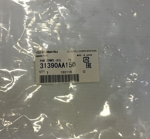 New Genuine OEM Subaru 31390AA150 2.5L Oil Pan 2010-2012 Legacy ...