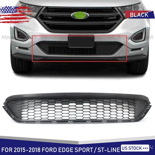 For 2015-2018 Ford Edge Sport Front Lower Bumper Mesh Grill Grille ...