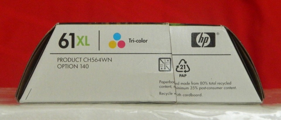 HP 61XL Color Genuine Ink Cartridges | eBay