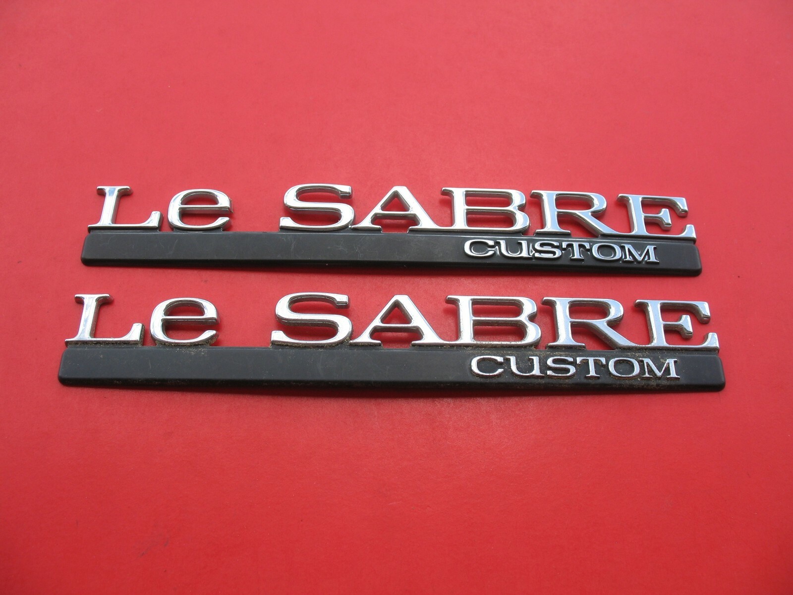 00 01 02 03 04 05 BUICK LESABRE CUSTOM SIDE EMBLEM LOGO BADGE SIGN ...