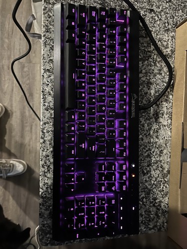 Corsair Gaming Cherry Mix RGB RED Mechanical Keyboard | eBay