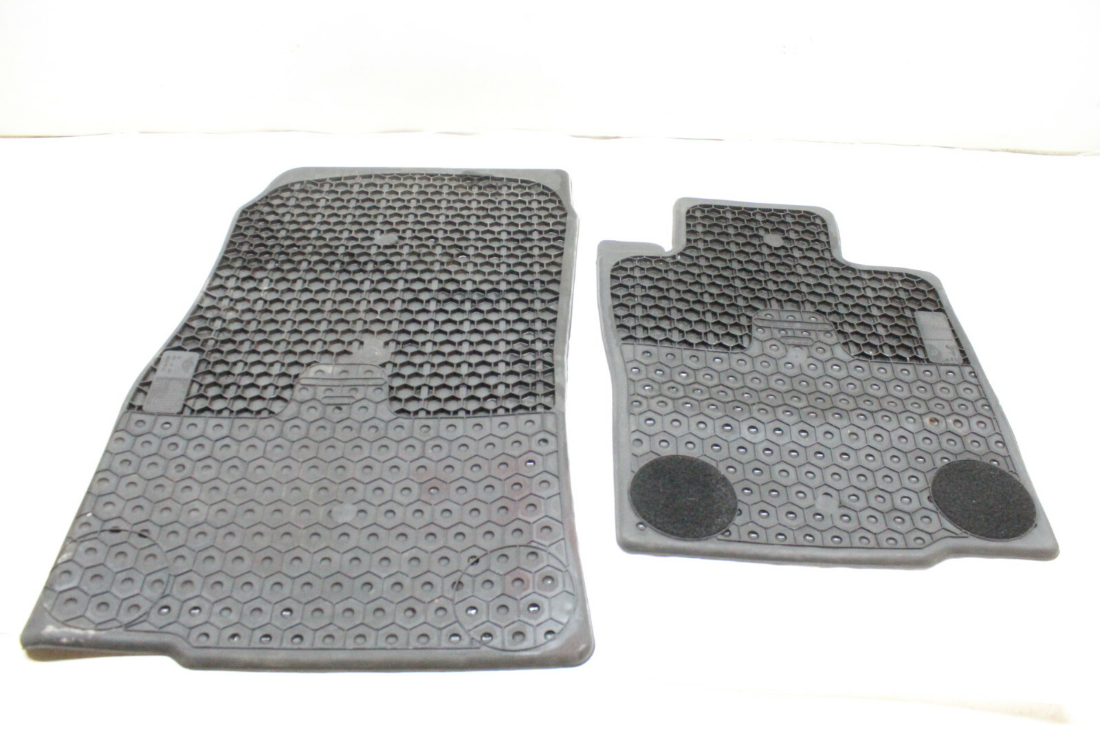 2016 MINI COOPER FLOOR MATS BLACK RUBBER FRONT SET 2 181 808 OEM 14 15 ...