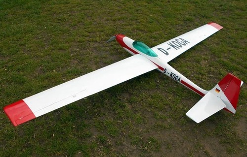 ASK 14 Powered Glider 90" Wingspan RC Model Airplane Printed Plans ...