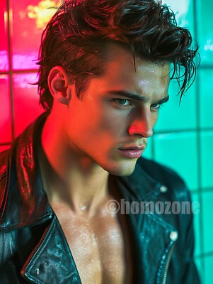 Mesmerizing Male Photograph, Beefcake Grace, 4x6 Glossy Print ...