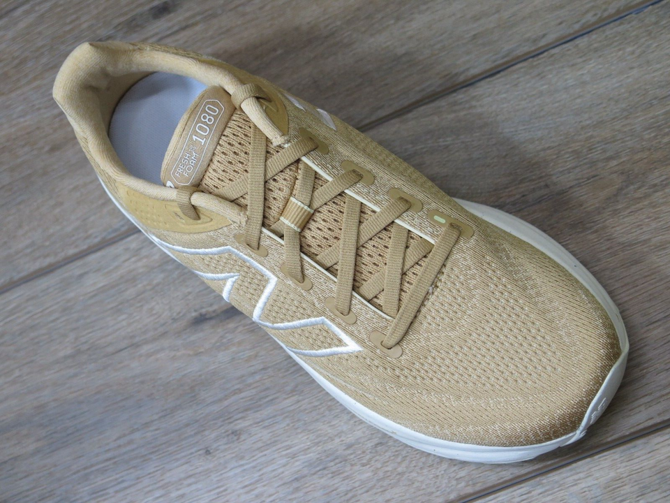 Women's New Balance Fresh Foam x 1080v13 Running Shoe Khaki/White ...