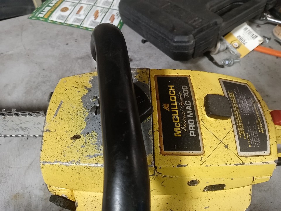 Vintage McCullouch Pro Mac 700 Chainsaw with Bar | eBay