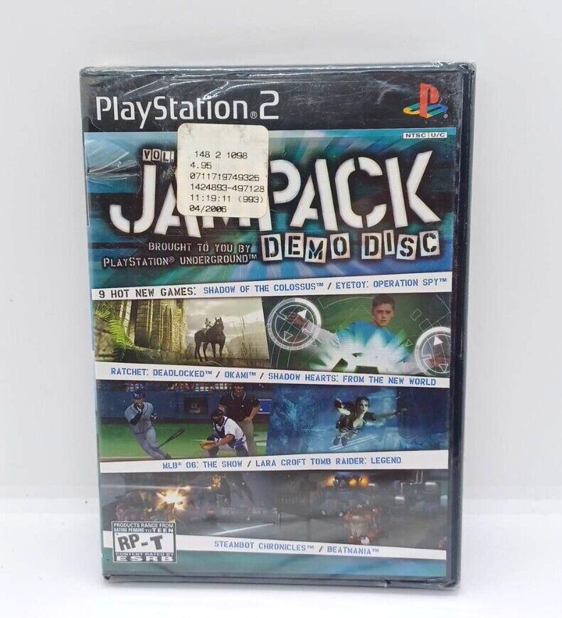 Jampack Vol. 14 Demo Disc (Sony PlayStation 2, 2006) PS2 New and Sealed ...