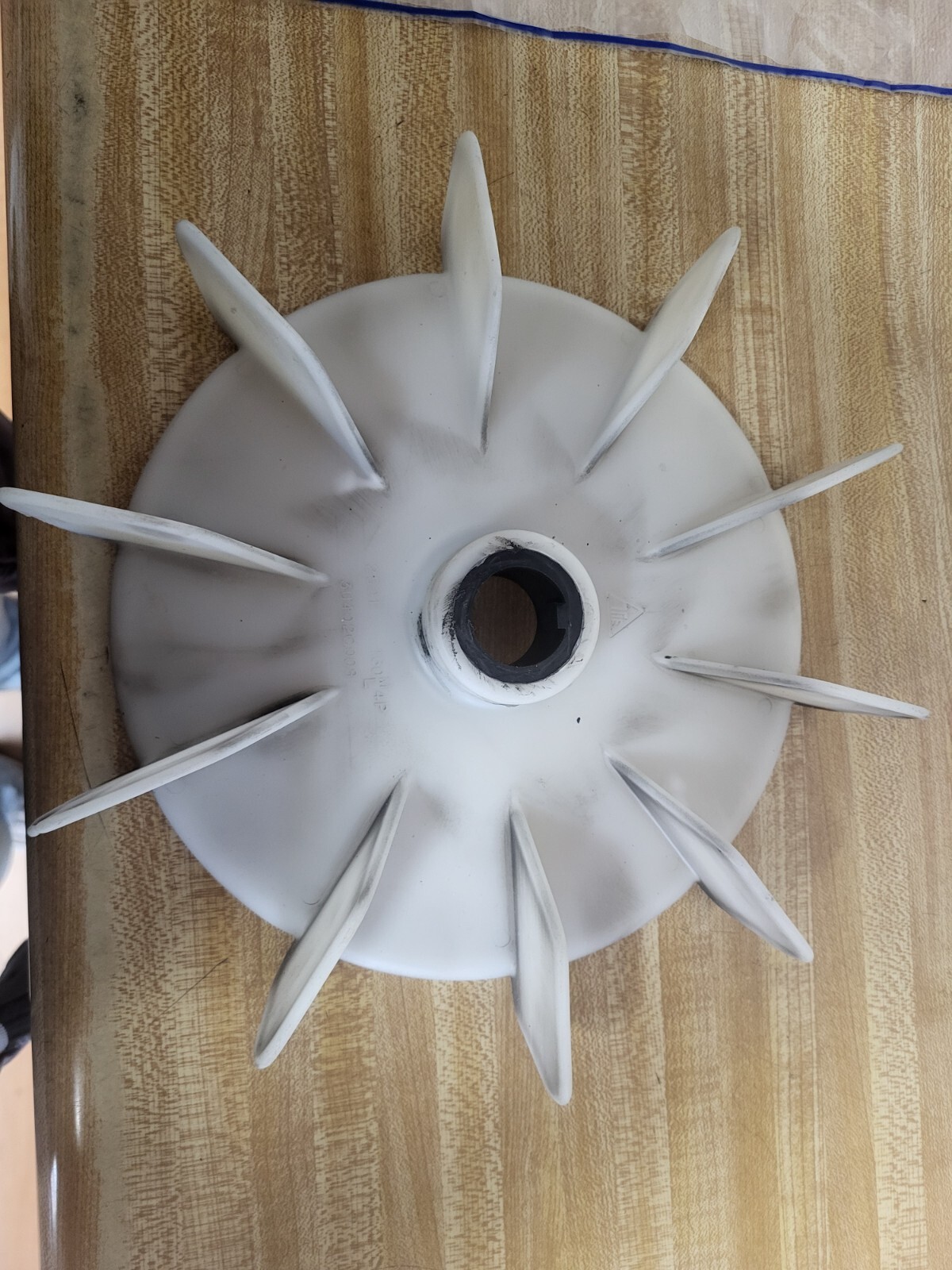 TECO/WESTINGHOUSE ELECTRIC MOTOR COOLING FAN #3U402C008; ID 1.102; OD ...