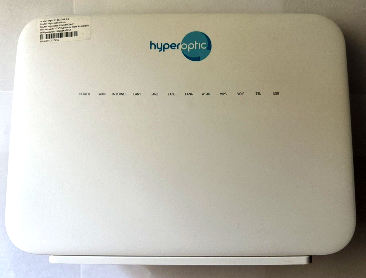 HYPEROPTIC HYPERHUB HA-140W-B WIRELESS BROADBAND ROUTER | eBay