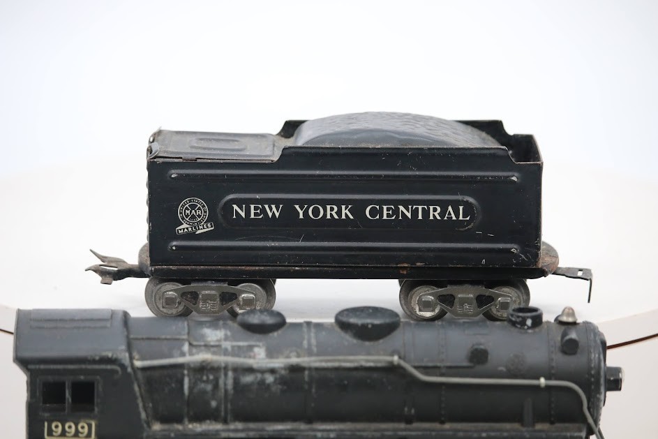 Marx O Gauge #999 Steam Locomotive & New York Central Tender – Tested ...