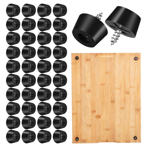 120 Sets Furniture Plastic Feet PVC Rubber Pads Board Appliance ...