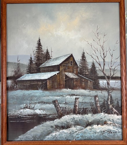 J. Medina Oil Painting | eBay