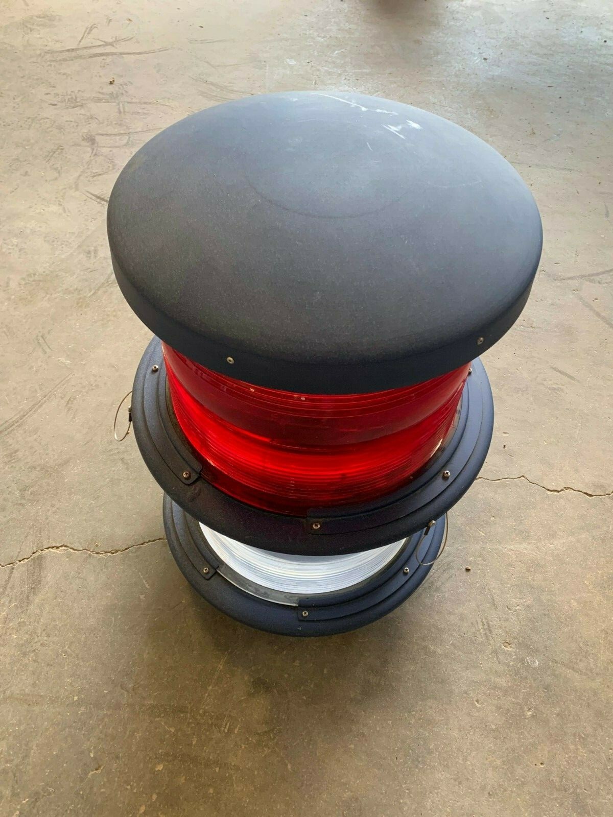 TWR Lighting STDBEACON, L-864/865 Dual Red/White Beacon/Strobe (Missing ...