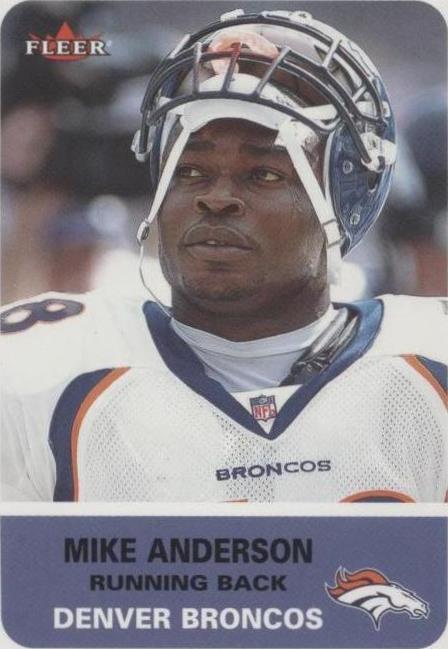 2002 Fleer Tradition Mike Anderson #35 for sale | eBay